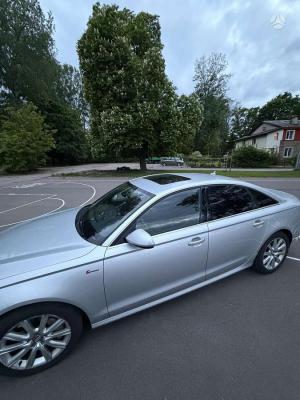 Pelēks Audi A6 2014 Kauņa, ar dzinēja tilpumu 3.00 L un nobraukumu 234 tūkst. km par 9200 €, foto 9 vietnē AUTOMOTO.COM.LV