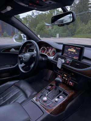 Pelēks Audi A6 2014 Kauņa, ar dzinēja tilpumu 3.00 L un nobraukumu 234 tūkst. km par 9200 €, foto 10 vietnē AUTOMOTO.COM.LV