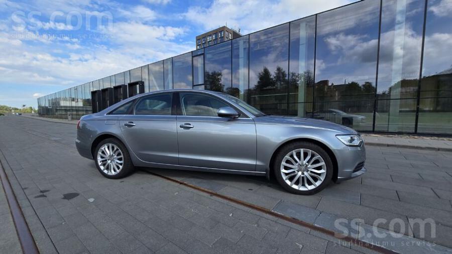 Pelēks Audi A6 2014 Rīga, ar dzinēja tilpumu 2.00 L un nobraukumu 175 tūkst. km par 14850 €, foto 1 vietnē AUTOMOTO.COM.LV