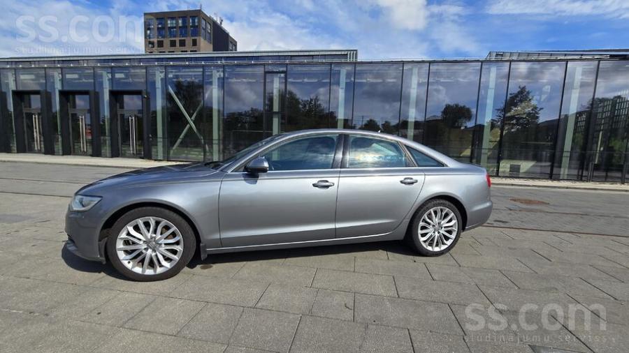 Pelēks Audi A6 2014 Rīga, ar dzinēja tilpumu 2.00 L un nobraukumu 175 tūkst. km par 14850 €, foto 7 vietnē AUTOMOTO.COM.LV