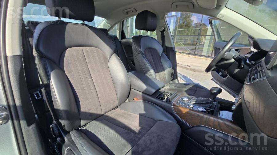 Pelēks Audi A6 2014 Rīga, ar dzinēja tilpumu 2.00 L un nobraukumu 175 tūkst. km par 14850 €, foto 9 vietnē AUTOMOTO.COM.LV