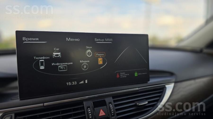 Pelēks Audi A6 2014 Rīga, ar dzinēja tilpumu 2.00 L un nobraukumu 175 tūkst. km par 14850 €, foto 15 vietnē AUTOMOTO.COM.LV