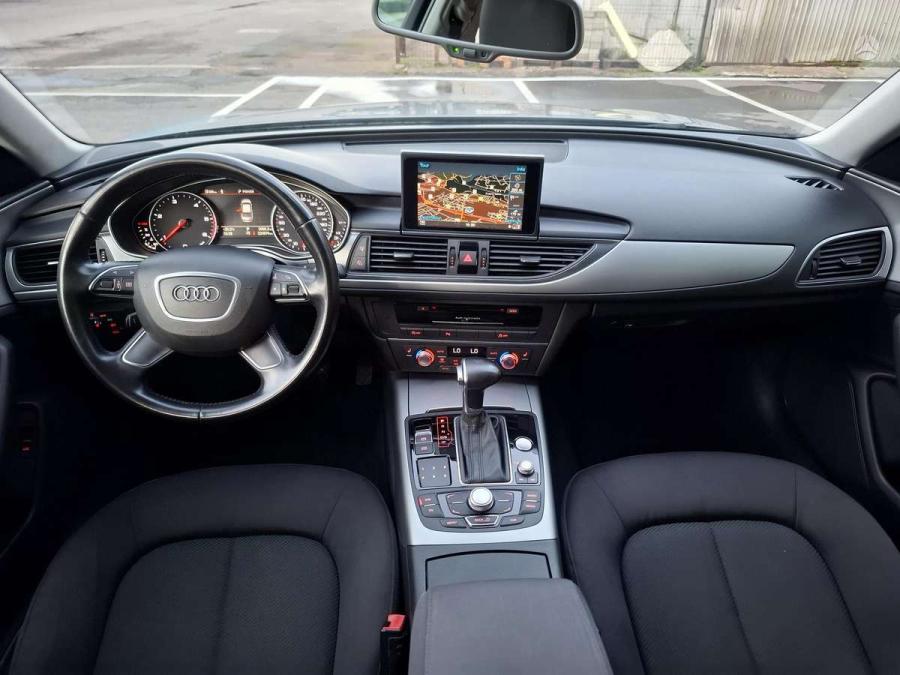 Pelēks Audi A6 2014 Viļņa, ar dzinēja tilpumu 1.97 L un nobraukumu 224 tūkst. km par 9600 €, foto 12 vietnē AUTOMOTO.COM.LV