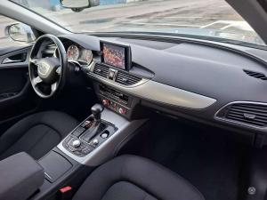 Pelēks Audi A6 2014 Viļņa, ar dzinēja tilpumu 1.97 L un nobraukumu 224 tūkst. km par 9600 €, foto 13 vietnē AUTOMOTO.COM.LV