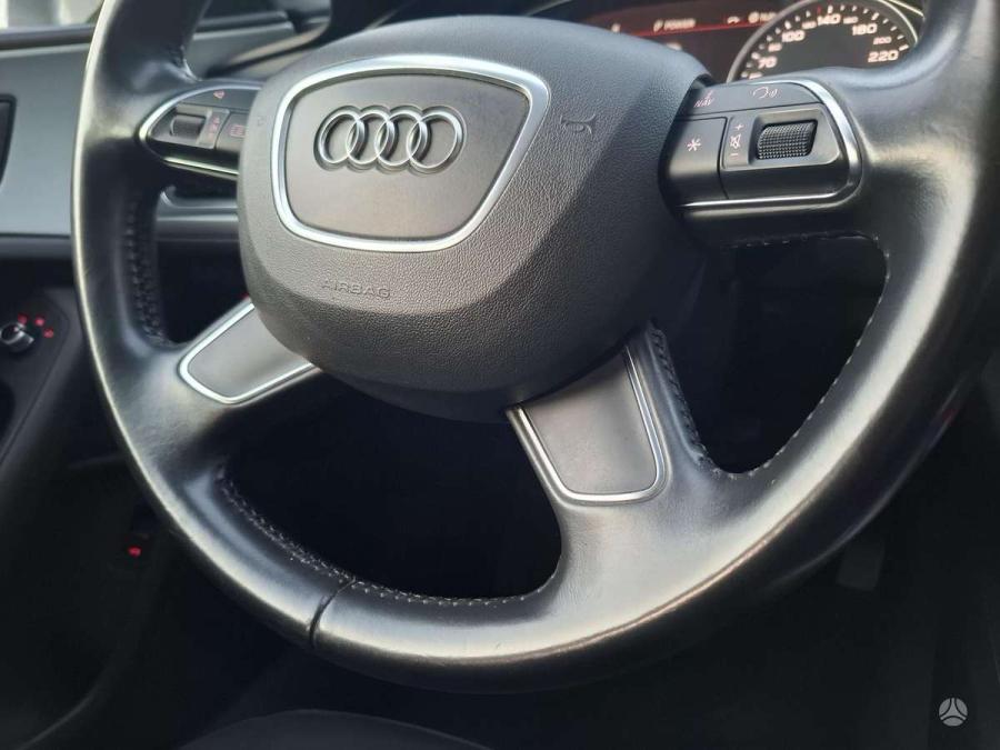 Pelēks Audi A6 2014 Viļņa, ar dzinēja tilpumu 1.97 L un nobraukumu 224 tūkst. km par 9600 €, foto 23 vietnē AUTOMOTO.COM.LV