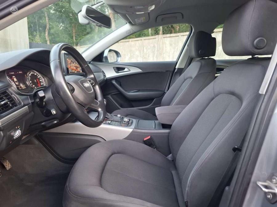 Pelēks Audi A6 2014 Viļņa, ar dzinēja tilpumu 1.97 L un nobraukumu 224 tūkst. km par 9600 €, foto 27 vietnē AUTOMOTO.COM.LV