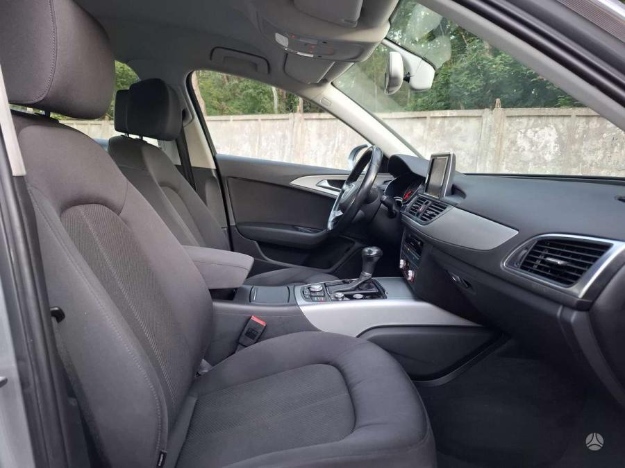 Pelēks Audi A6 2014 Viļņa, ar dzinēja tilpumu 1.97 L un nobraukumu 224 tūkst. km par 9600 €, foto 29 vietnē AUTOMOTO.COM.LV