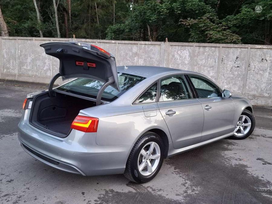 Pelēks Audi A6 2014 Viļņa, ar dzinēja tilpumu 1.97 L un nobraukumu 224 tūkst. km par 9600 €, foto 32 vietnē AUTOMOTO.COM.LV