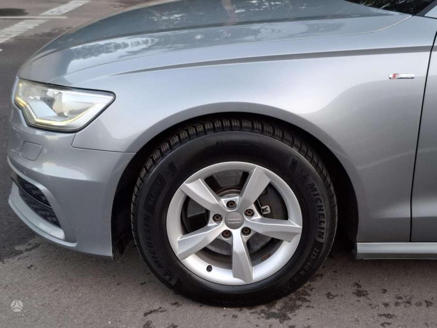Pelēks Audi A6 2014 Viļņa, ar dzinēja tilpumu 1.97 L un nobraukumu 224 tūkst. km par 9600 €, foto 33 vietnē AUTOMOTO.COM.LV