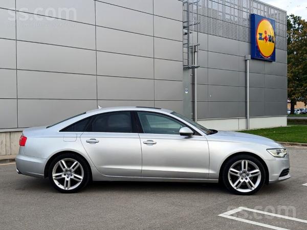 Grey Audi A6 2014 in Riga, with an engine capacity of 3.00 L and mileage of 0 thousand km for 8950 €, photo 3 on AUTOMOTO.COM.LV
