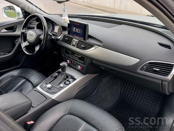 Grey Audi A6 2014 in Riga, with an engine capacity of 3.00 L and mileage of 0 thousand km for 8950 €, photo 11 on AUTOMOTO.COM.LV