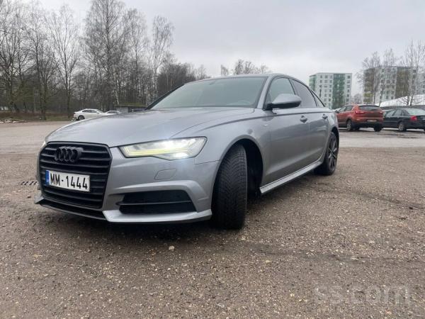 Grey Audi A6 2014 in Riga, with an engine capacity of 2.00 L and mileage of 255 thousand km for 13500 €, photo 1 on AUTOMOTO.COM.LV