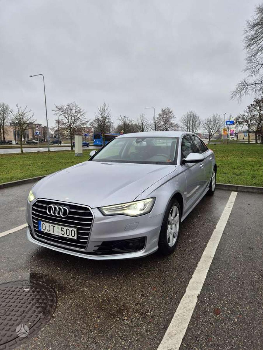 Pelēks Audi A6 2015 Klaipėda, ar dzinēja tilpumu 1.97 L un nobraukumu 245 tūkst. km par 15300 €, foto 1 vietnē AUTOMOTO.COM.LV