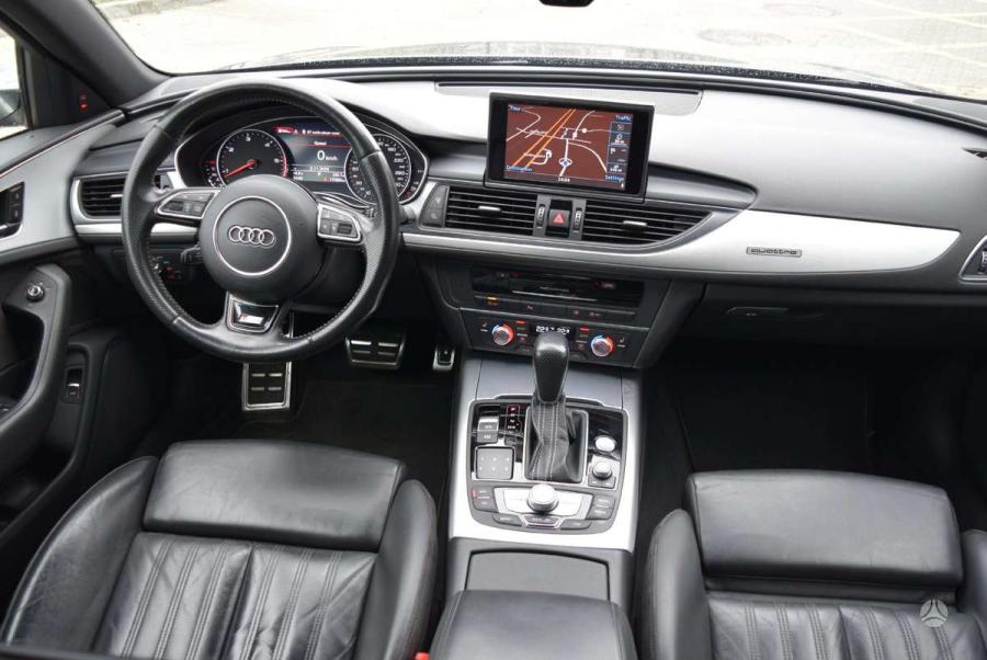 Pelēks Audi A6 2015 Viļņa, ar dzinēja tilpumu 2.97 L un nobraukumu 178 tūkst. km par 13250 €, foto 14 vietnē AUTOMOTO.COM.LV