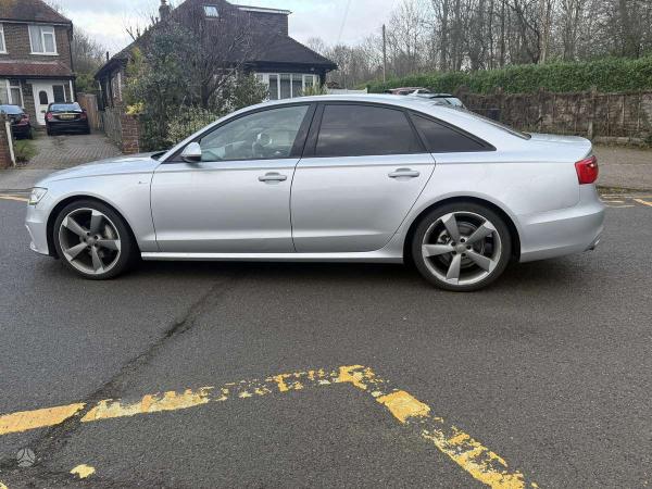 Grey Audi A6 2015 in Vilnius, with an engine capacity of 2.97 L and mileage of 126 thousand km for 7500 €, photo 4 on AUTOMOTO.COM.LV