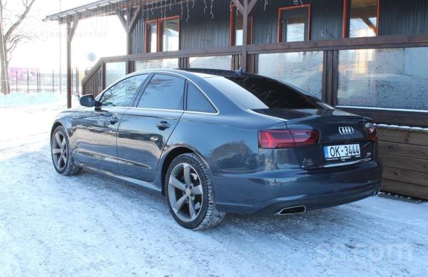 Pelēks Audi A6 2015 Rīga, ar dzinēja tilpumu 3.00 L un nobraukumu 0 tūkst. km par 12900 €, foto 10 vietnē AUTOMOTO.COM.LV