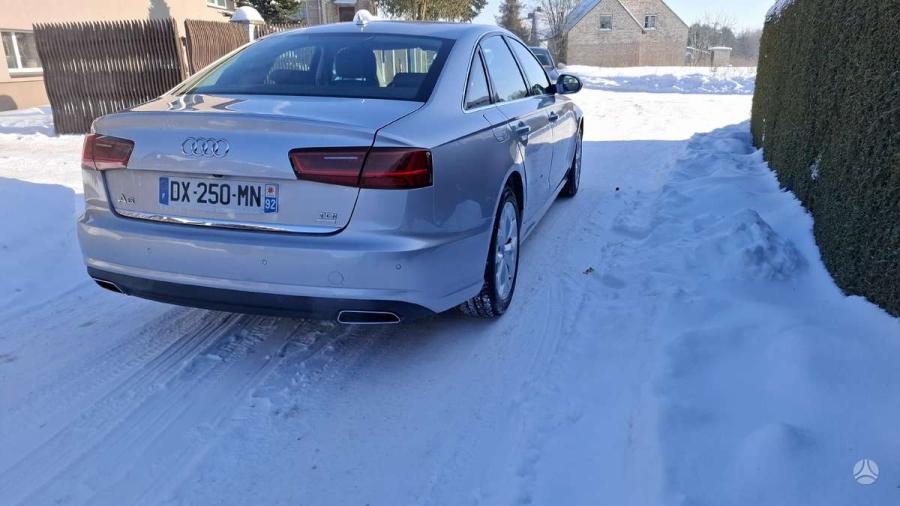 Grey Audi A6 2015 in Taurage, with an engine capacity of 1.97 L and mileage of 339 thousand km for 10800 €, photo 6 on AUTOMOTO.COM.LV