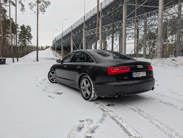 Pelēks Audi A6 2015 Druskininkai, ar dzinēja tilpumu 1.98 L un nobraukumu 119 tūkst. km par 12100 €, foto 5 vietnē AUTOMOTO.COM.LV