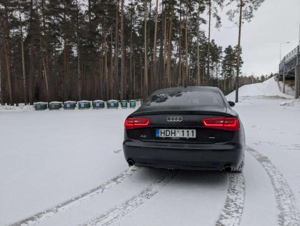 Pelēks Audi A6 2015 Druskininkai, ar dzinēja tilpumu 1.98 L un nobraukumu 119 tūkst. km par 12100 €, foto 6 vietnē AUTOMOTO.COM.LV