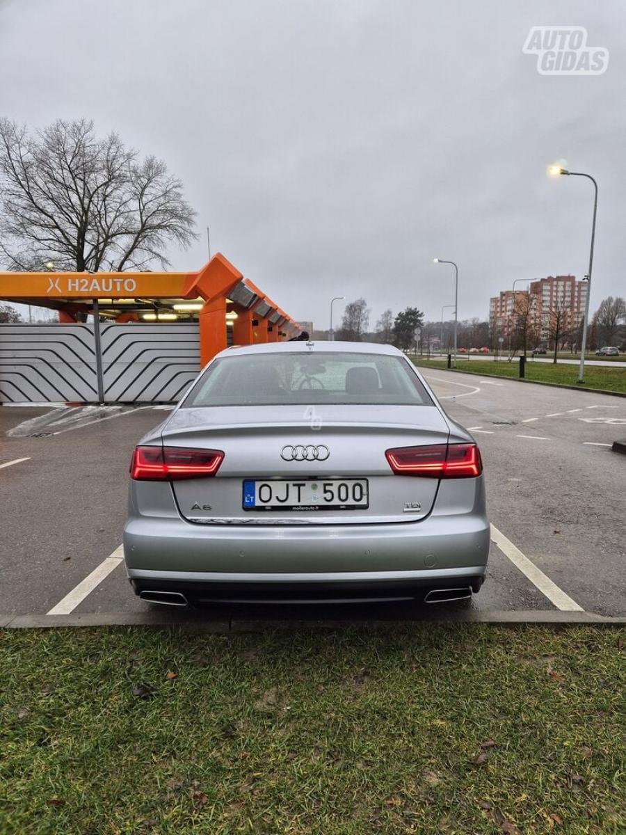 Pelēks Audi A6 2015 Klaipėda, ar dzinēja tilpumu 2.00 L un nobraukumu 255 tūkst. km par 14500 €, foto 6 vietnē AUTOMOTO.COM.LV
