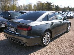 Grey Audi A6 2015 in Riga, with an engine capacity of 3.00 L and mileage of 148 thousand km for 14250 €, photo 4 on AUTOMOTO.COM.LV