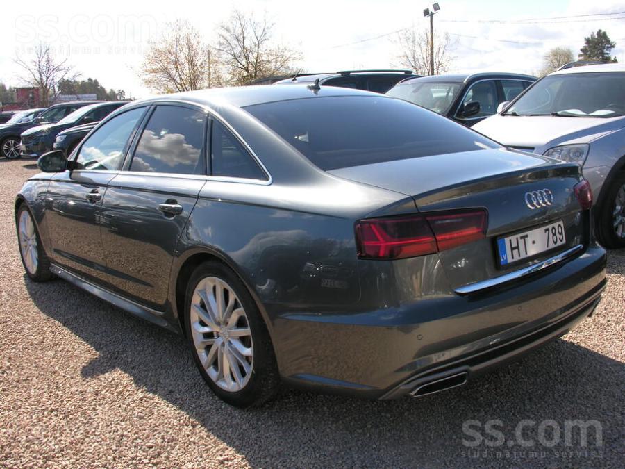 Grey Audi A6 2015 in Riga, with an engine capacity of 3.00 L and mileage of 148 thousand km for 14250 €, photo 5 on AUTOMOTO.COM.LV