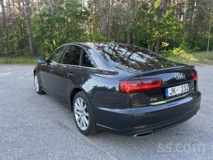 Grey Audi A6 2015 in Jurmala, with an engine capacity of 1.80 L and mileage of 149 thousand km for 14300 €, photo 6 on AUTOMOTO.COM.LV