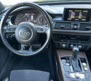 Grey Audi A6 2015 in Jurmala, with an engine capacity of 1.80 L and mileage of 149 thousand km for 14300 €, photo 9 on AUTOMOTO.COM.LV