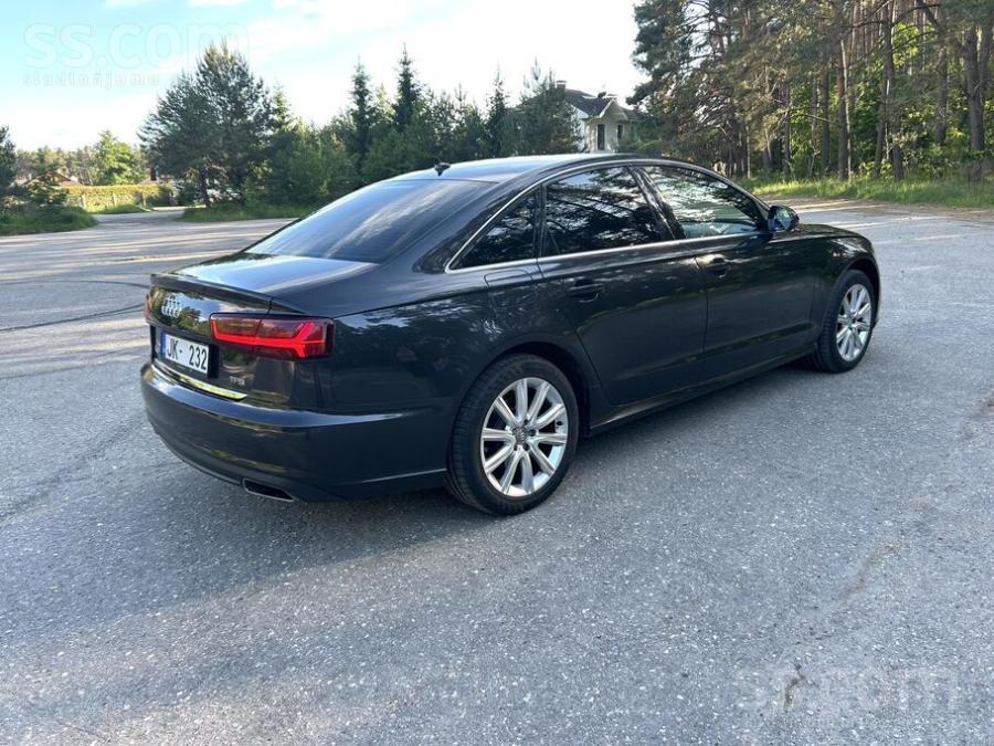 Grey Audi A6 2015 in Jurmala, with an engine capacity of 1.80 L and mileage of 149 thousand km for 13800 €, photo 5 on AUTOMOTO.COM.LV