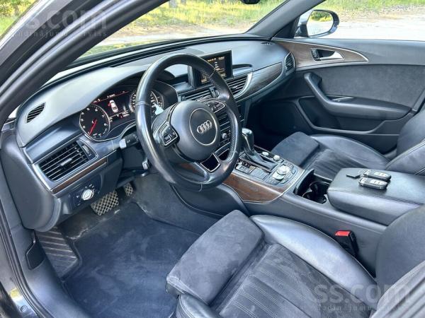 Grey Audi A6 2015 in Jurmala, with an engine capacity of 1.80 L and mileage of 149 thousand km for 13800 €, photo 7 on AUTOMOTO.COM.LV
