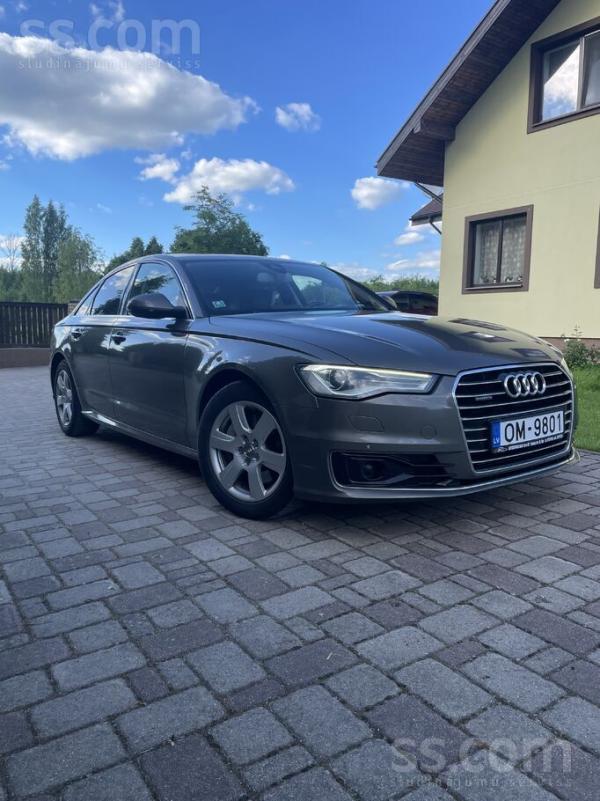 Grey Audi A6 2015 in Preili, with an engine capacity of 3.00 L and mileage of 193 thousand km for 14200 €, photo 3 on AUTOMOTO.COM.LV