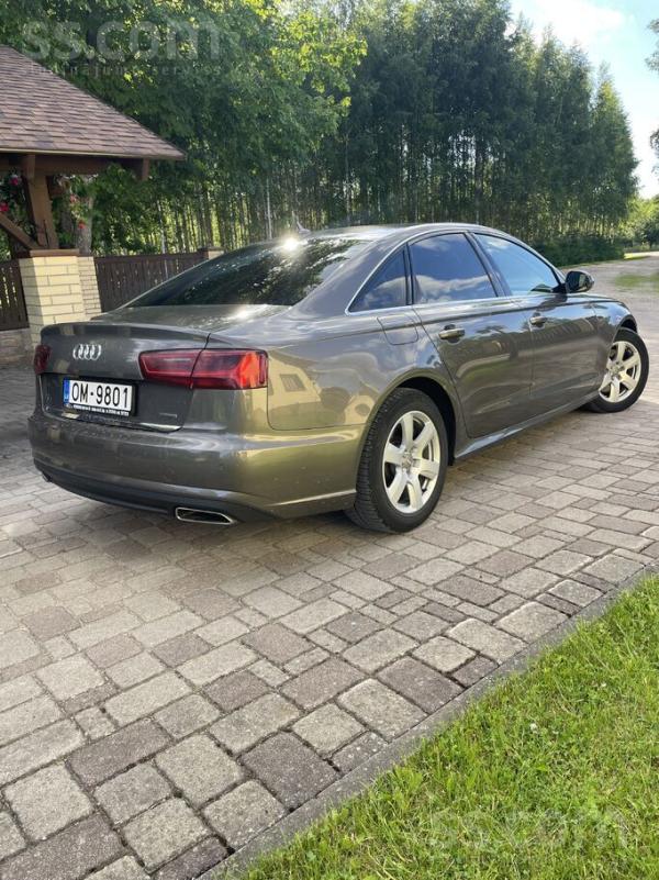 Grey Audi A6 2015 in Preili, with an engine capacity of 3.00 L and mileage of 193 thousand km for 14200 €, photo 4 on AUTOMOTO.COM.LV