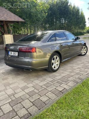 Grey Audi A6 2015 in Preili, with an engine capacity of 3.00 L and mileage of 193 thousand km for 14200 €, photo 5 on AUTOMOTO.COM.LV