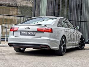 Grey Audi A6 2015 in Riga, with an engine capacity of 3.00 L and mileage of 172 thousand km for 21777 €, photo 4 on AUTOMOTO.COM.LV