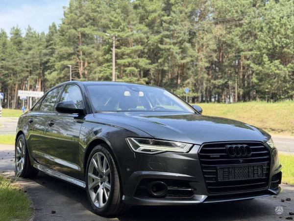 Pelēks Audi A6 2015 Utena, ar dzinēja tilpumu 2.97 L un nobraukumu 219 tūkst. km par 18350 €, foto 1 vietnē AUTOMOTO.COM.LV