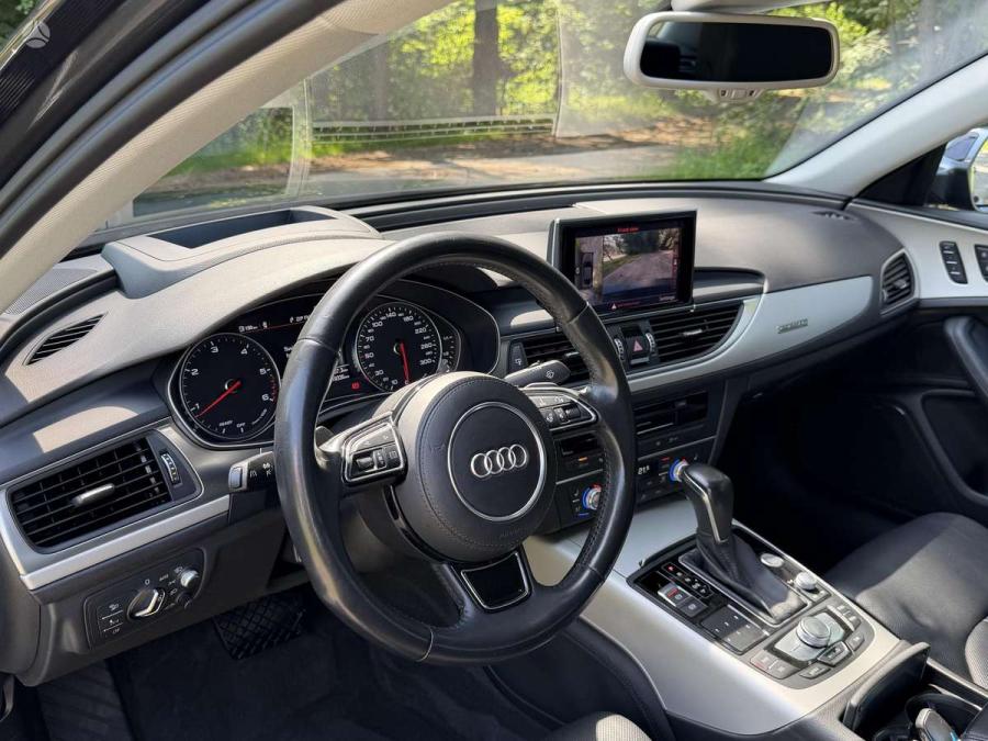 Pelēks Audi A6 2015 Utena, ar dzinēja tilpumu 2.97 L un nobraukumu 219 tūkst. km par 18350 €, foto 14 vietnē AUTOMOTO.COM.LV