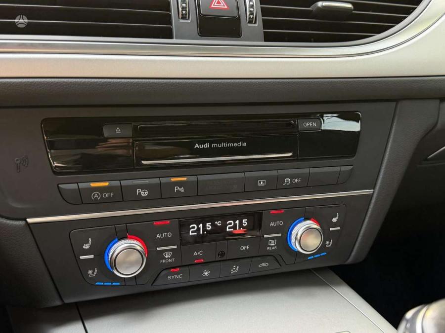 Pelēks Audi A6 2015 Utena, ar dzinēja tilpumu 2.97 L un nobraukumu 219 tūkst. km par 18350 €, foto 33 vietnē AUTOMOTO.COM.LV