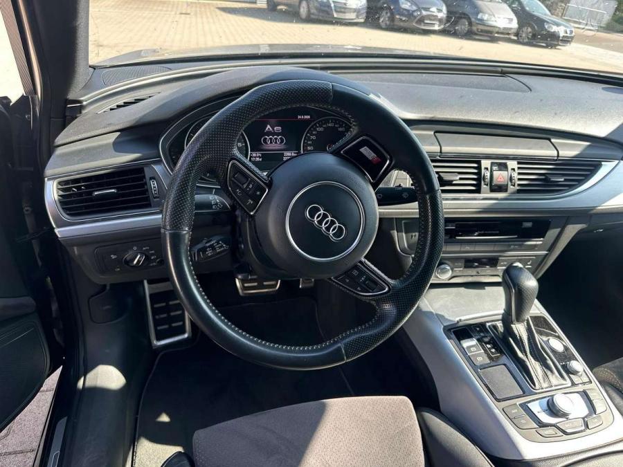 Grey Audi A6 2015 in Marijampole, with an engine capacity of 2.97 L and mileage of 230 thousand km for 10000 €, photo 5 on AUTOMOTO.COM.LV