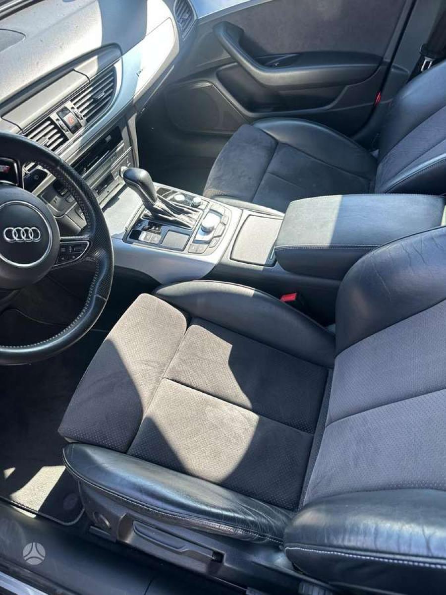 Grey Audi A6 2015 in Marijampole, with an engine capacity of 2.97 L and mileage of 230 thousand km for 10000 €, photo 6 on AUTOMOTO.COM.LV