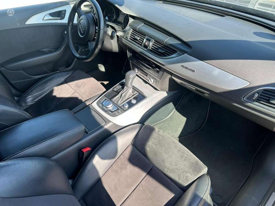 Grey Audi A6 2015 in Marijampole, with an engine capacity of 2.97 L and mileage of 230 thousand km for 10000 €, photo 7 on AUTOMOTO.COM.LV