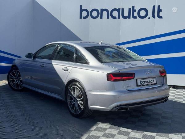Grey Audi A6 2015 in Kaunas, with an engine capacity of 2.97 L and mileage of 217 thousand km for 14250 €, photo 6 on AUTOMOTO.COM.LV