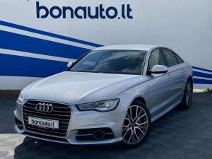 Pelēks Audi A6 2015 Kauņa, ar dzinēja tilpumu 2.97 L un nobraukumu 217 tūkst. km par 14250 €, foto  vietnē AUTOMOTO.COM.LV
