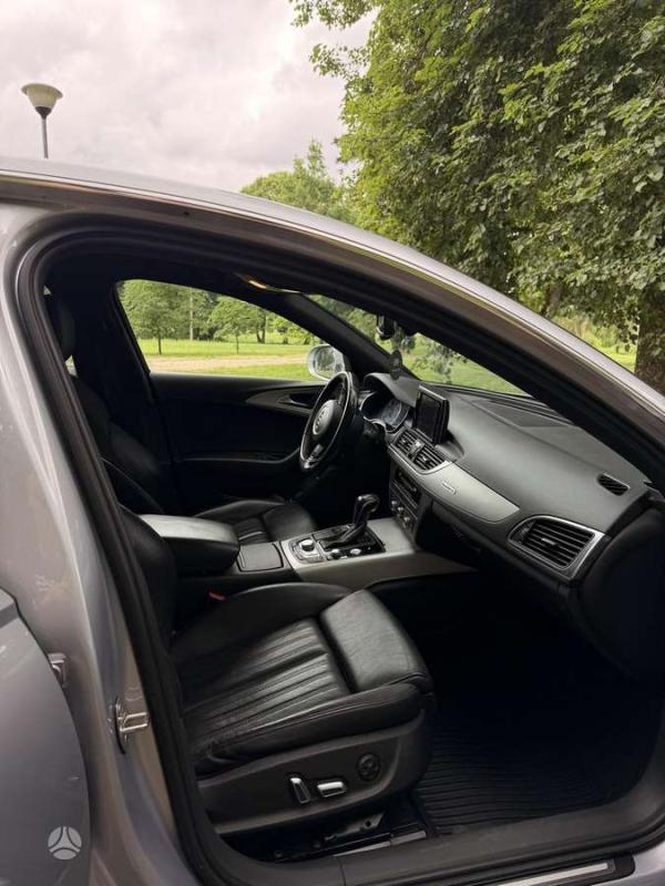 Pelēks Audi A6 2015 Viļņa, ar dzinēja tilpumu 2.97 L un nobraukumu 205 tūkst. km par 13500 €, foto 7 vietnē AUTOMOTO.COM.LV