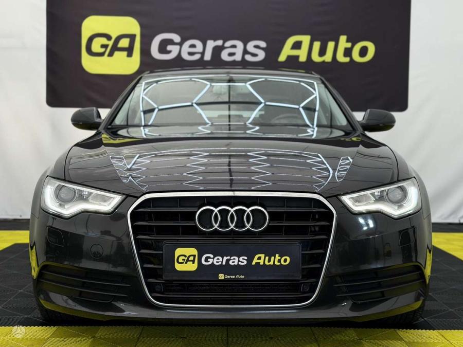 Grey Audi A6 2015 in Vilnius, with an engine capacity of 1.97 L and mileage of 253 thousand km for 12200 €, photo 3 on AUTOMOTO.COM.LV