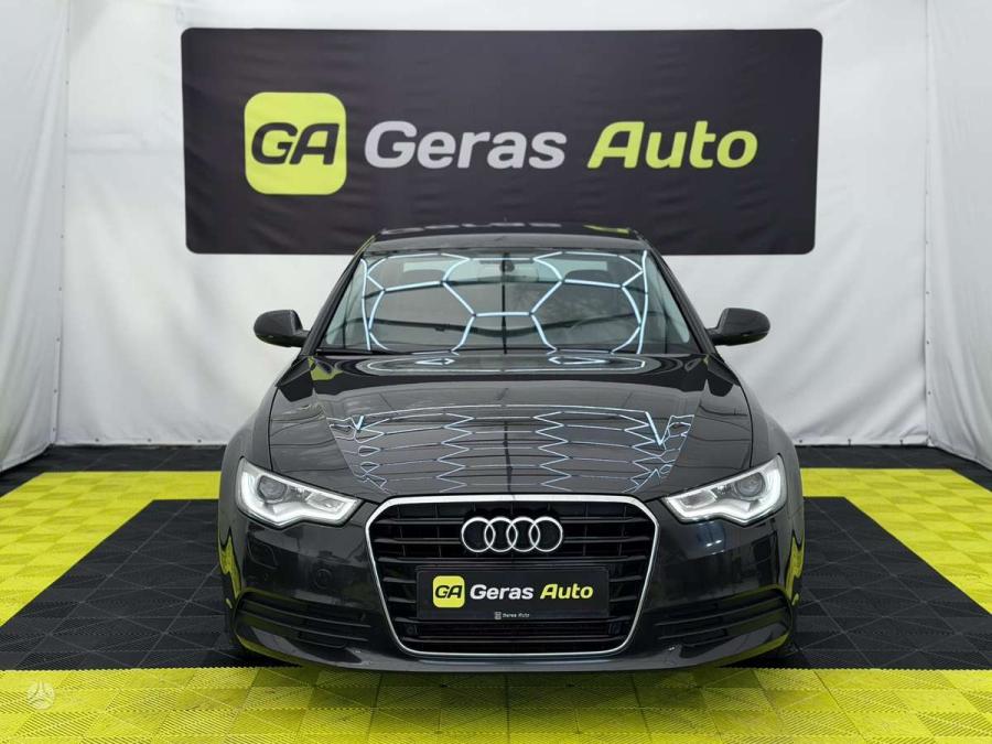 Grey Audi A6 2015 in Vilnius, with an engine capacity of 1.97 L and mileage of 253 thousand km for 12200 €, photo 8 on AUTOMOTO.COM.LV