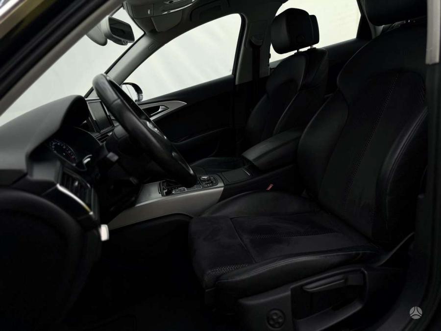 Grey Audi A6 2015 in Vilnius, with an engine capacity of 1.97 L and mileage of 253 thousand km for 12200 €, photo 11 on AUTOMOTO.COM.LV