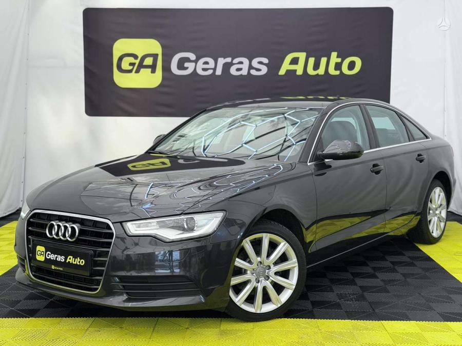 Grey Audi A6 2015 in Vilnius, with an engine capacity of 1.97 L and mileage of 253 thousand km for 12100 €, photo 1 on AUTOMOTO.COM.LV