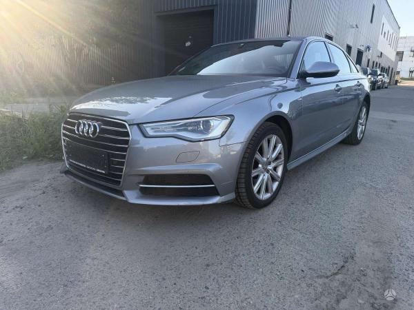 Pelēks Audi A6 2015 Panevēža, ar dzinēja tilpumu 2.97 L un nobraukumu 253 tūkst. km par 11999 €, foto 1 vietnē AUTOMOTO.COM.LV