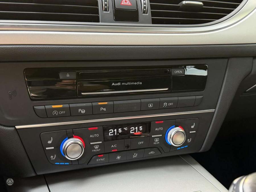 Pelēks Audi A6 2015 Utena, ar dzinēja tilpumu 2.97 L un nobraukumu 219 tūkst. km par 18350 €, foto 32 vietnē AUTOMOTO.COM.LV