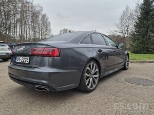 Grey Audi A6 2015 in Riga, with an engine capacity of 3.00 L and mileage of 180 thousand km for 15500 €, photo 4 on AUTOMOTO.COM.LV